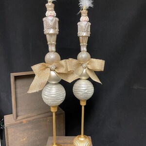 Christmas Ornament Topiary -nutcrackers on Parade - Etsy