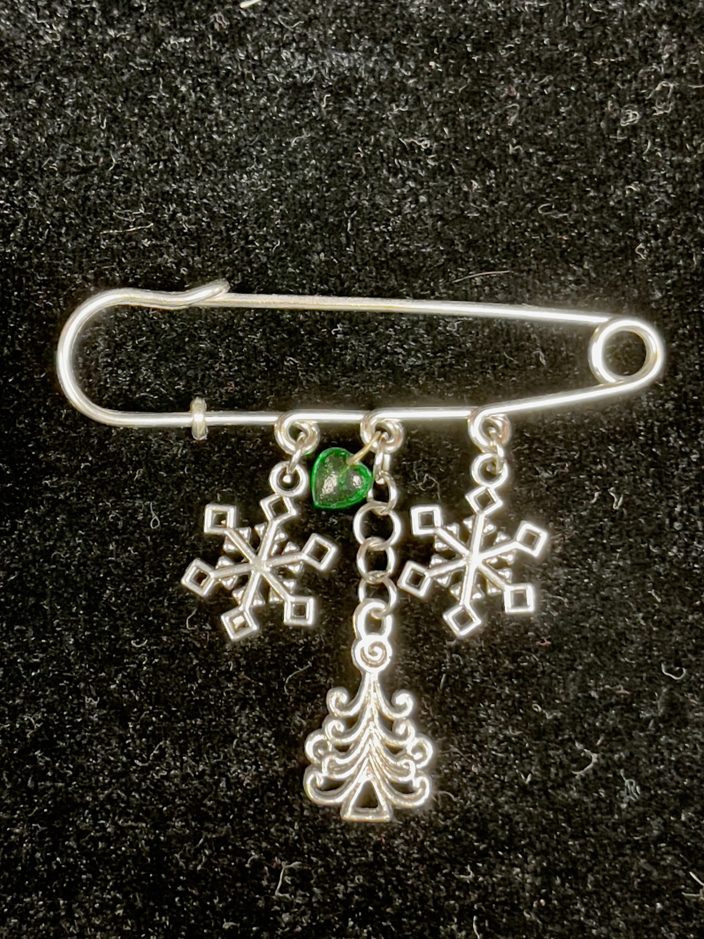 Handmade Silver Winter Kilt Charm Pins - Etsy
