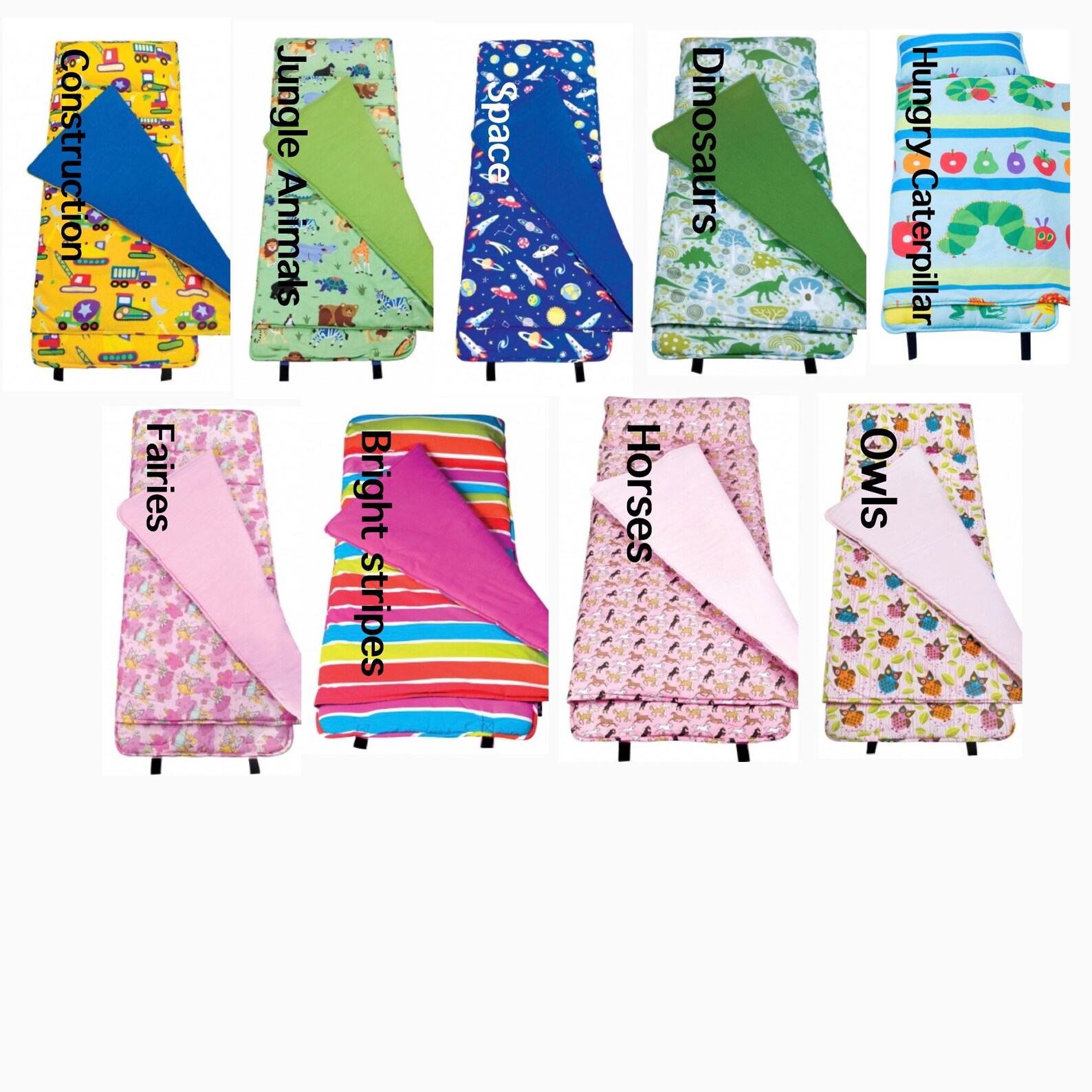 Napmat Monogrammed Boys Girls Baby Toddler Kindergarten Preschool Nap ...