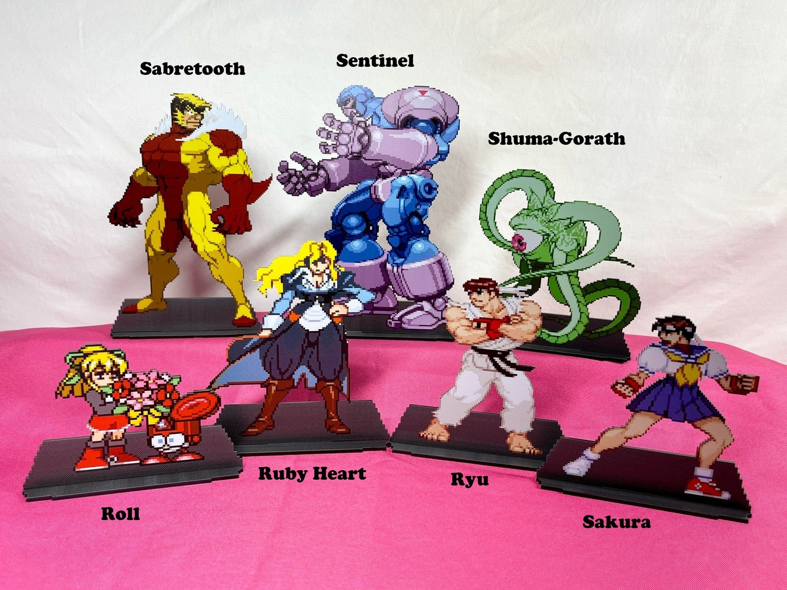 Marvel Vs Capcom 2 Sprites Arcade Video Game Inspired - Etsy