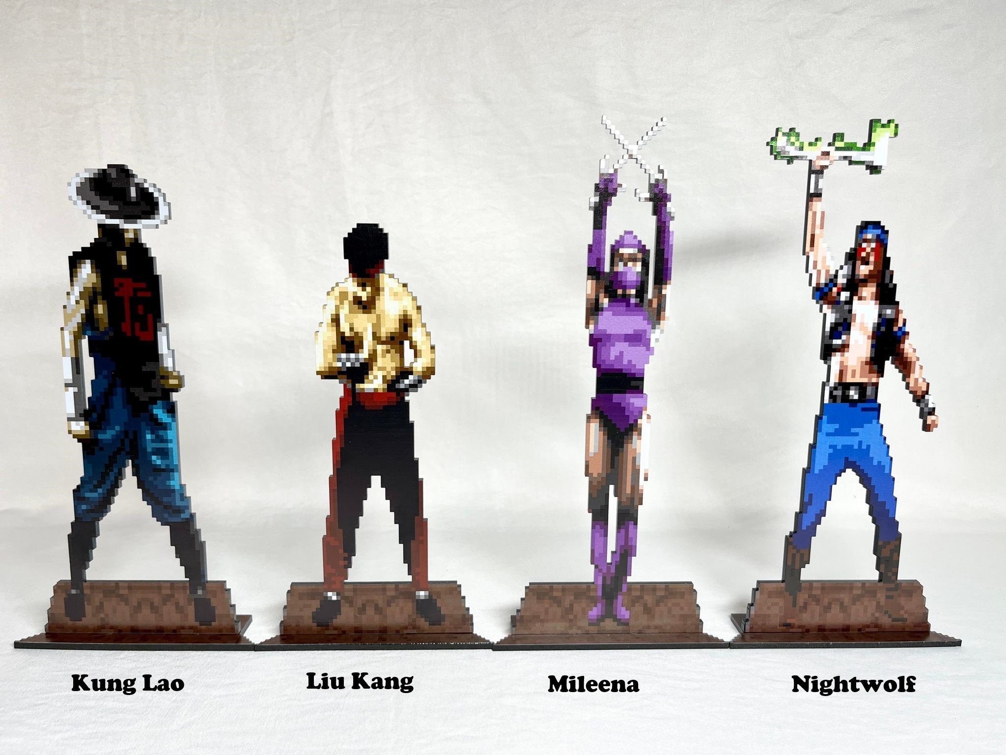 Mortal Kombat Sprites Arcade Video Game Inspired - Etsy Canada