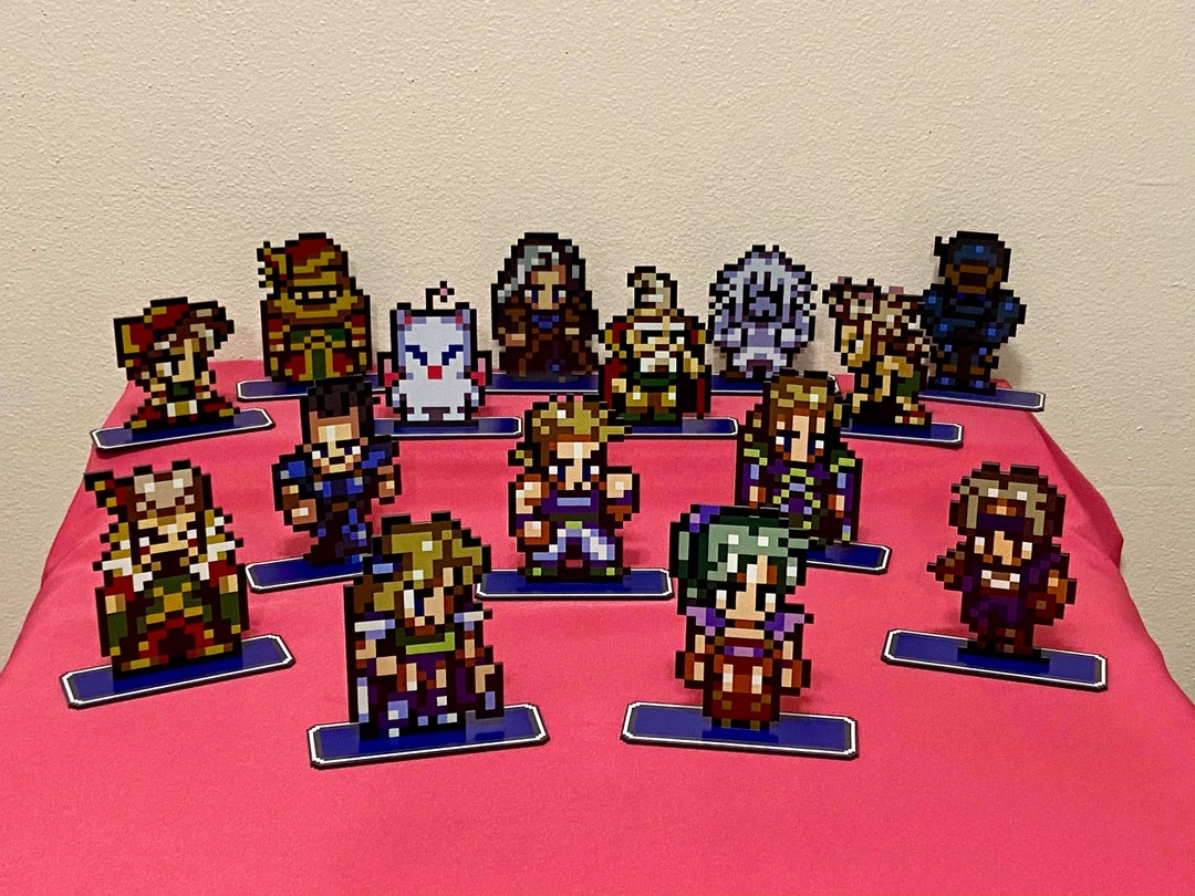 Final Fantasy 6 Sprites - Super Nintendo Video Game Inspired - Etsy Canada