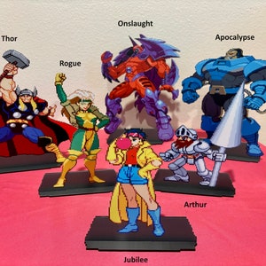 Marvel Vs Capcom 2 Sprites - Arcade Video Game Inspired - Etsy