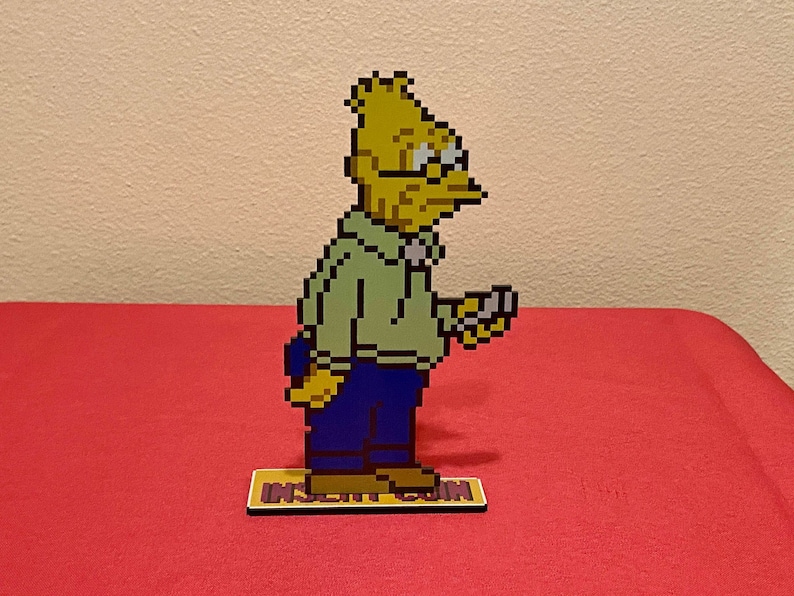 The Simpsons Arcade Sprites - Video Game Inspired - Etsy