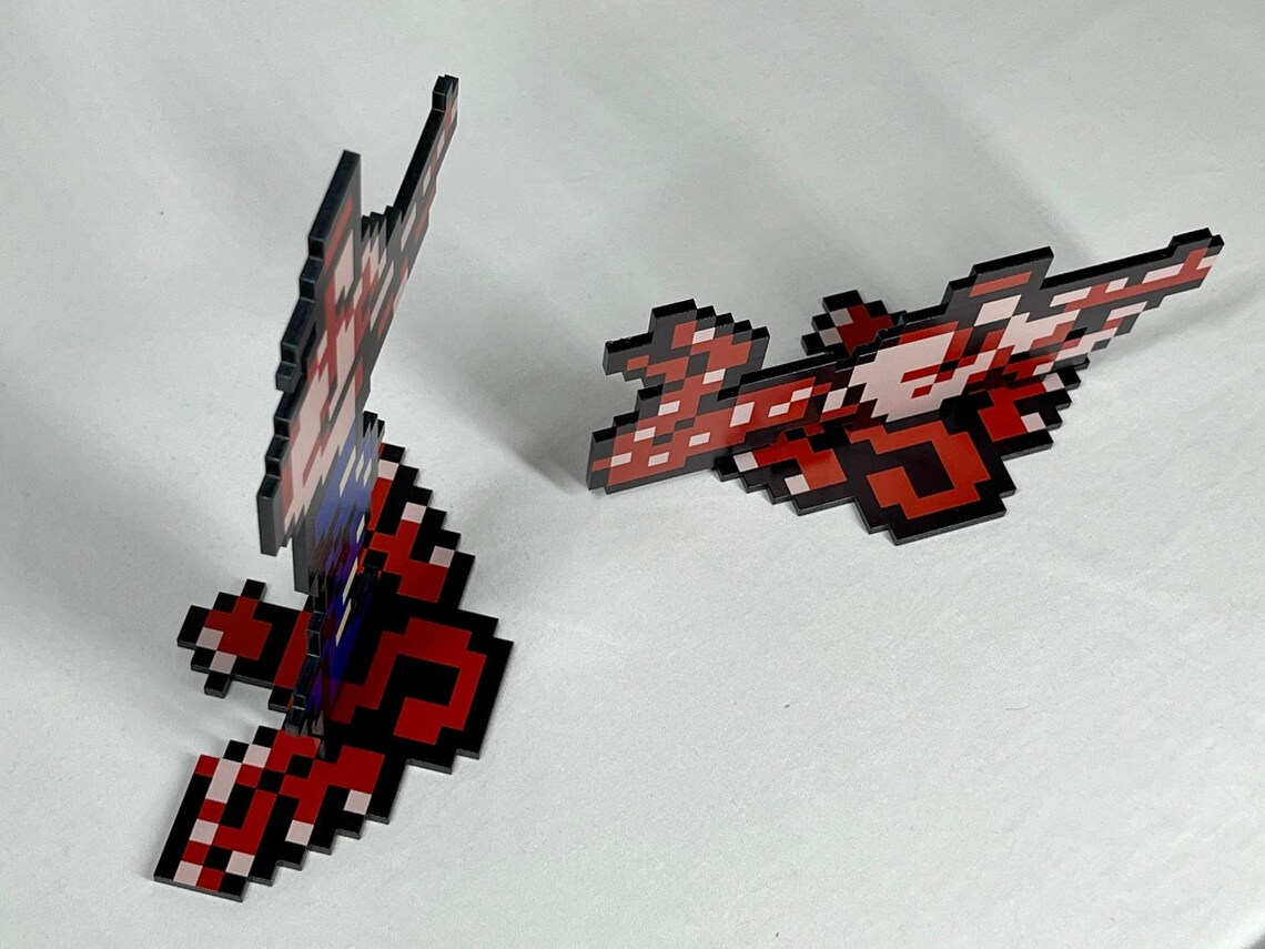 Contra Blue & Red Sprites Bill Rizer and Lance Bean | Etsy