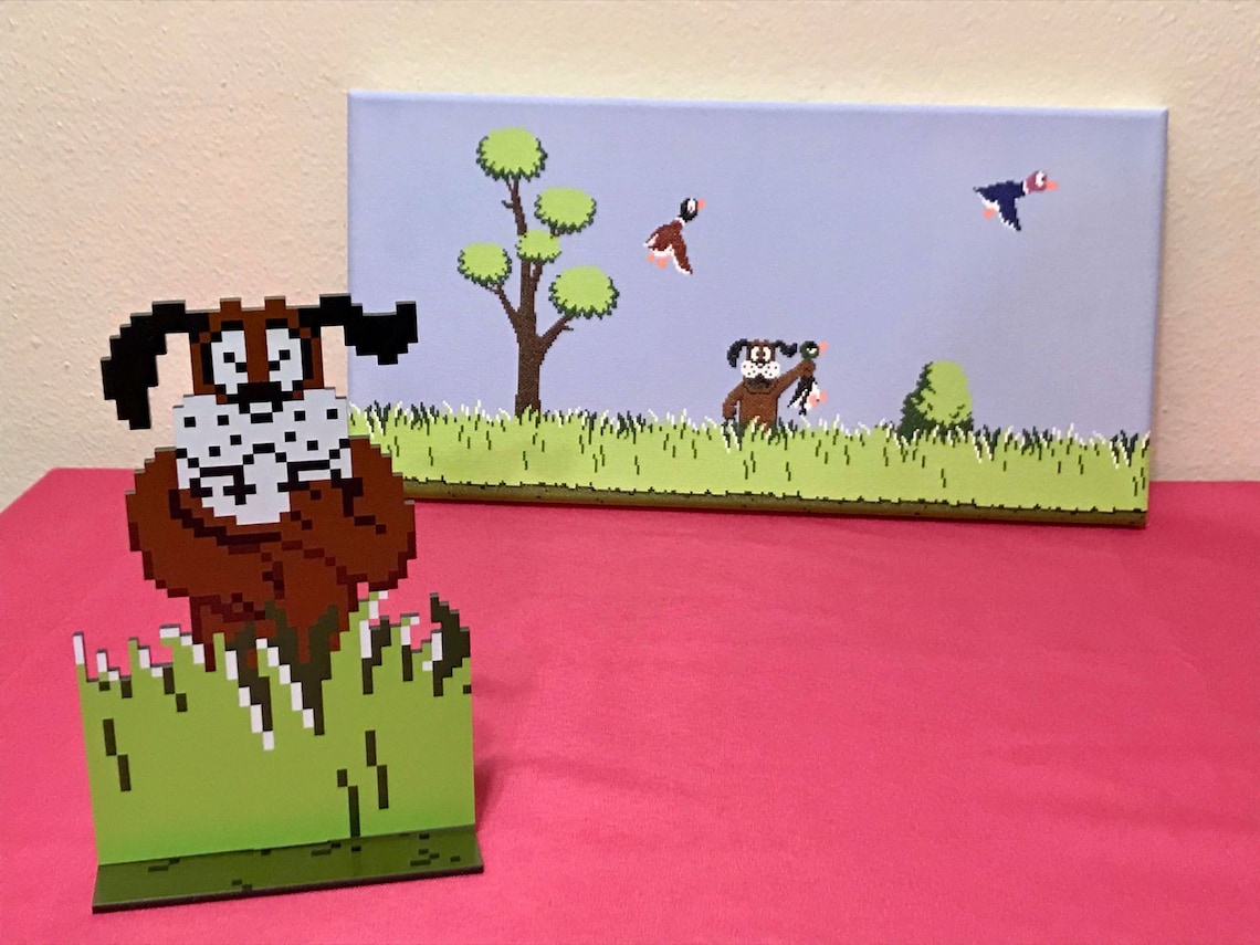 Duck Hunt Sprite Nintendo Video Game Inspired - Etsy