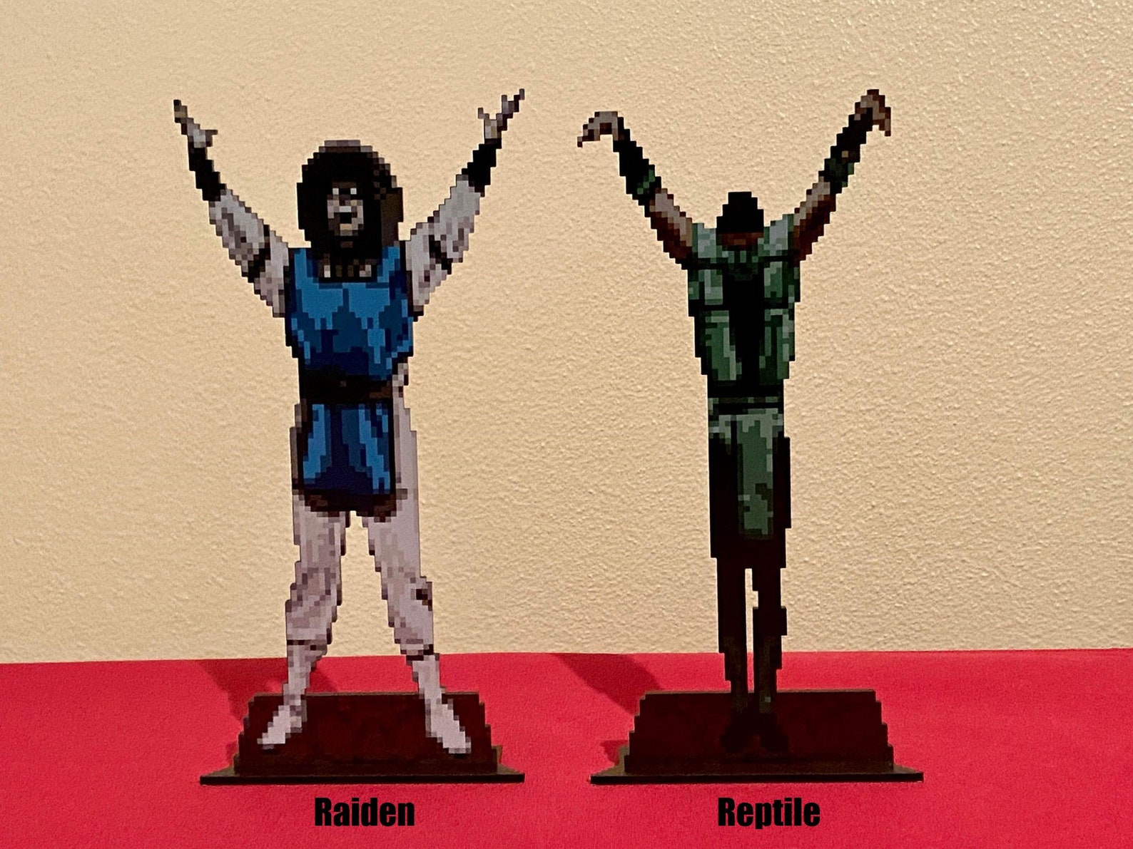 Mortal Kombat Sprites Arcade Video Game Inspired | Etsy