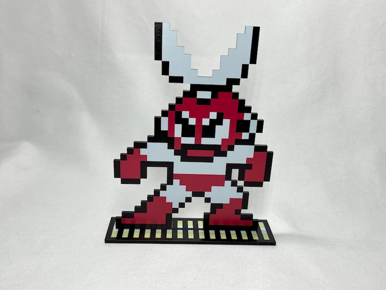 Mega Man Sprites Nintendo Video Game Inspired - Etsy