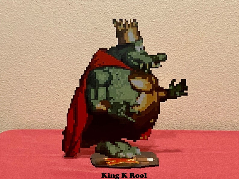 Donkey Kong Country Sprites Super Nintendo Game Inspired - Etsy