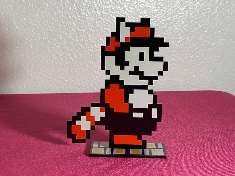 Super Mario Bros 3 Video Game Sprites - Nintendo Inspired Art - Etsy