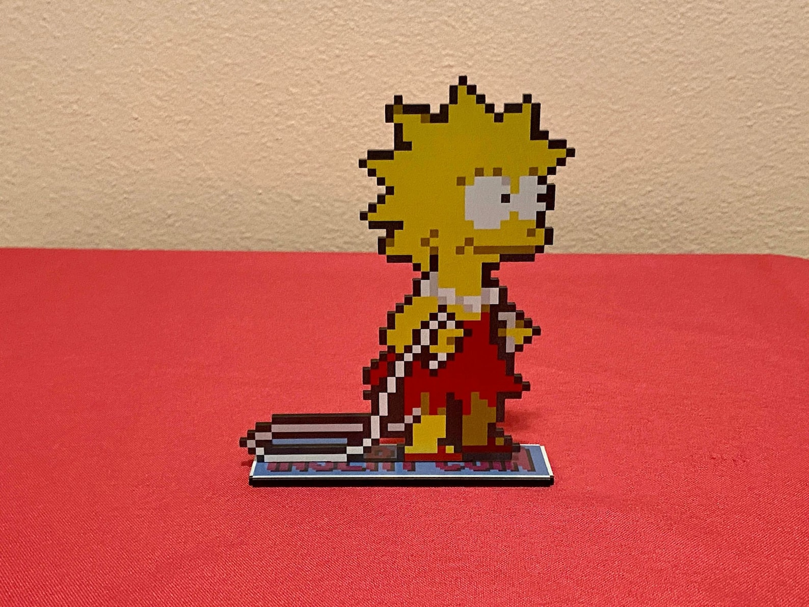 The Simpsons Arcade Sprites Video Game Inspired | Etsy