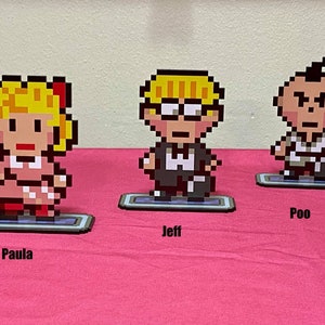 Earthbound Sprites - Super Nintendo Inspired - Etsy
