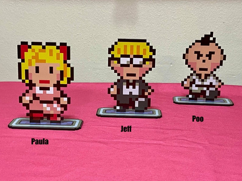 Earthbound Sprites Super Nintendo Inspired - Etsy