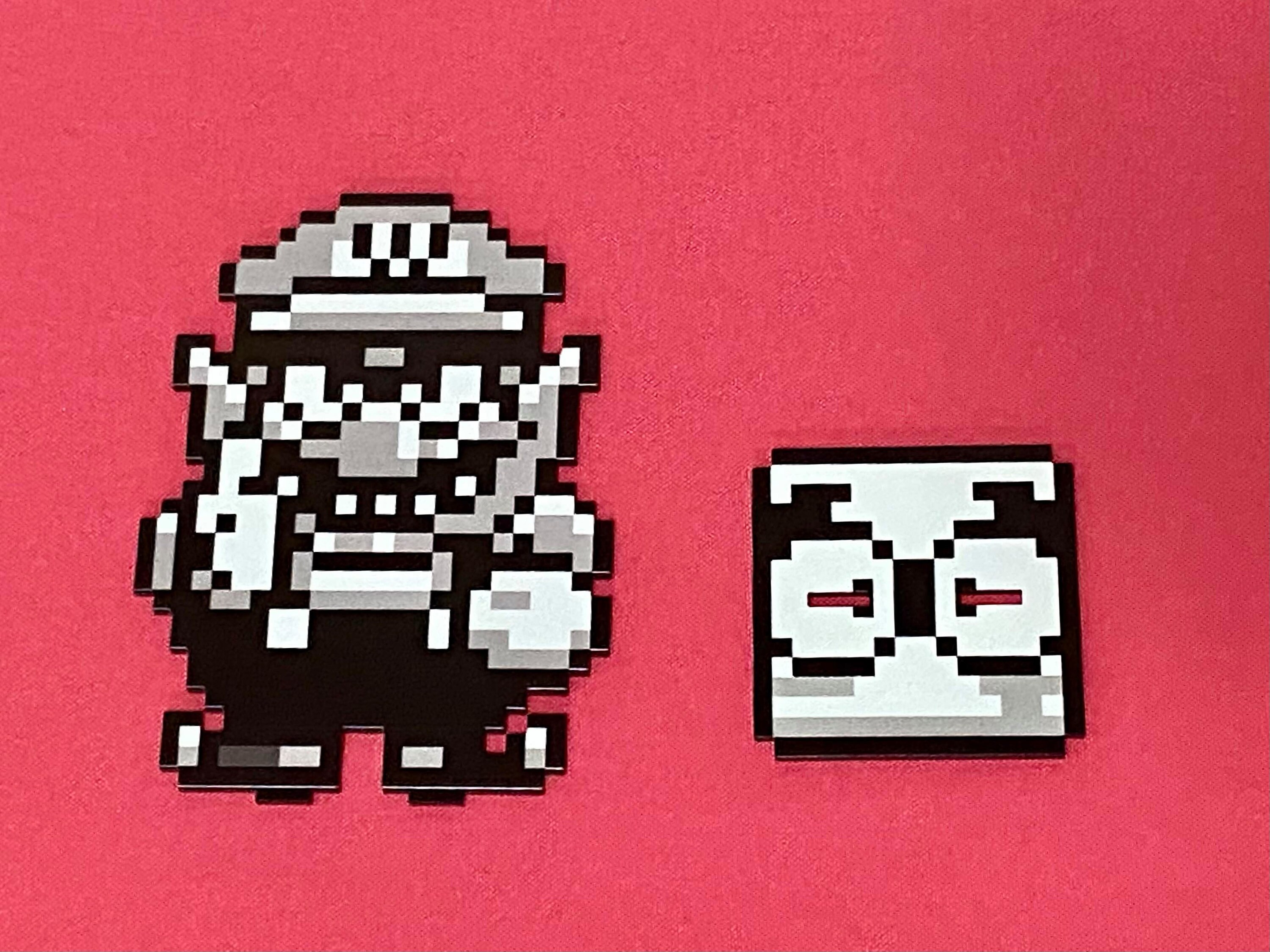 Wario Land Game Boy Video Game Inspired Sprite | Etsy