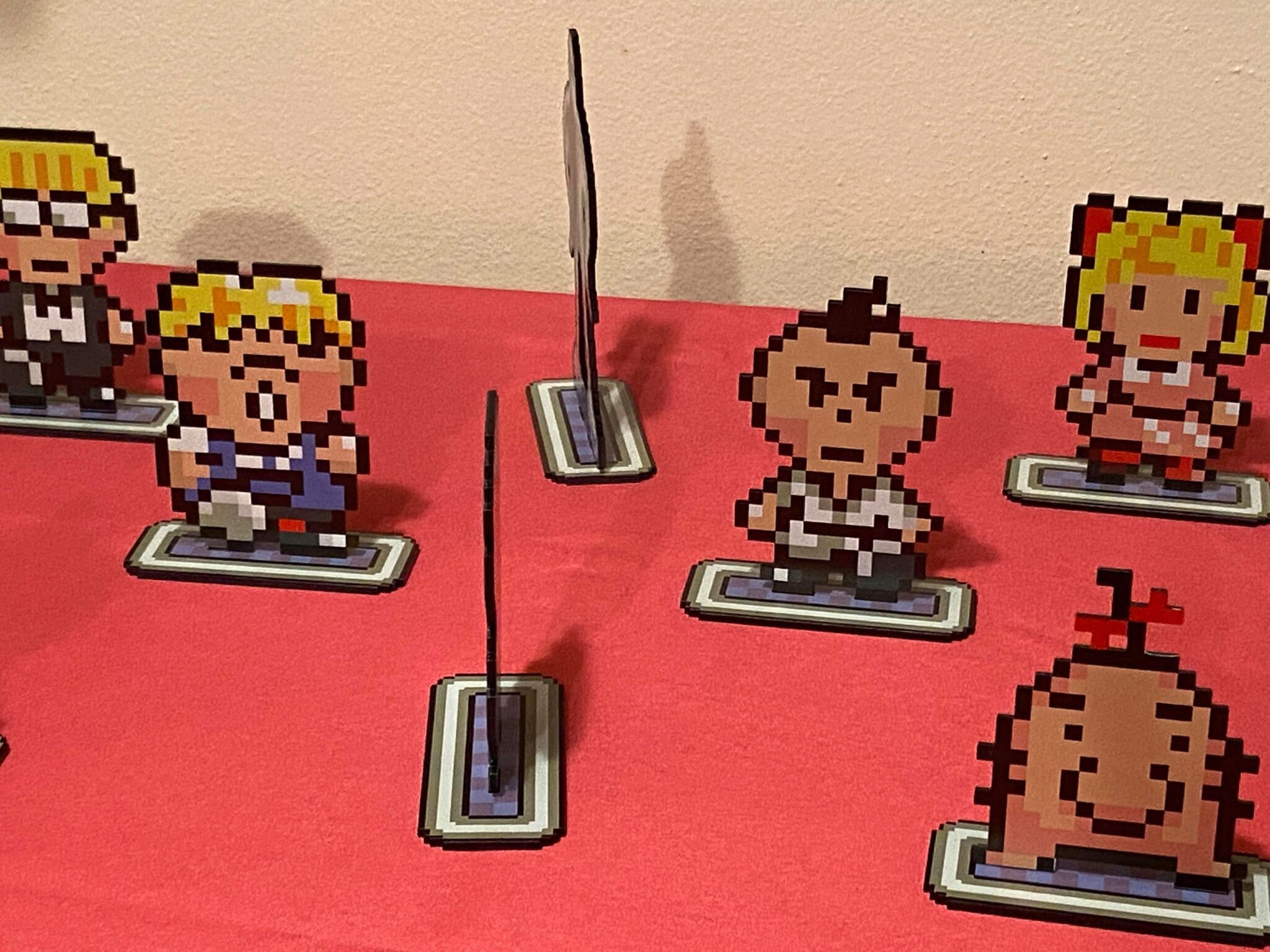 Earthbound Sprites Super Nintendo Inspired | Etsy