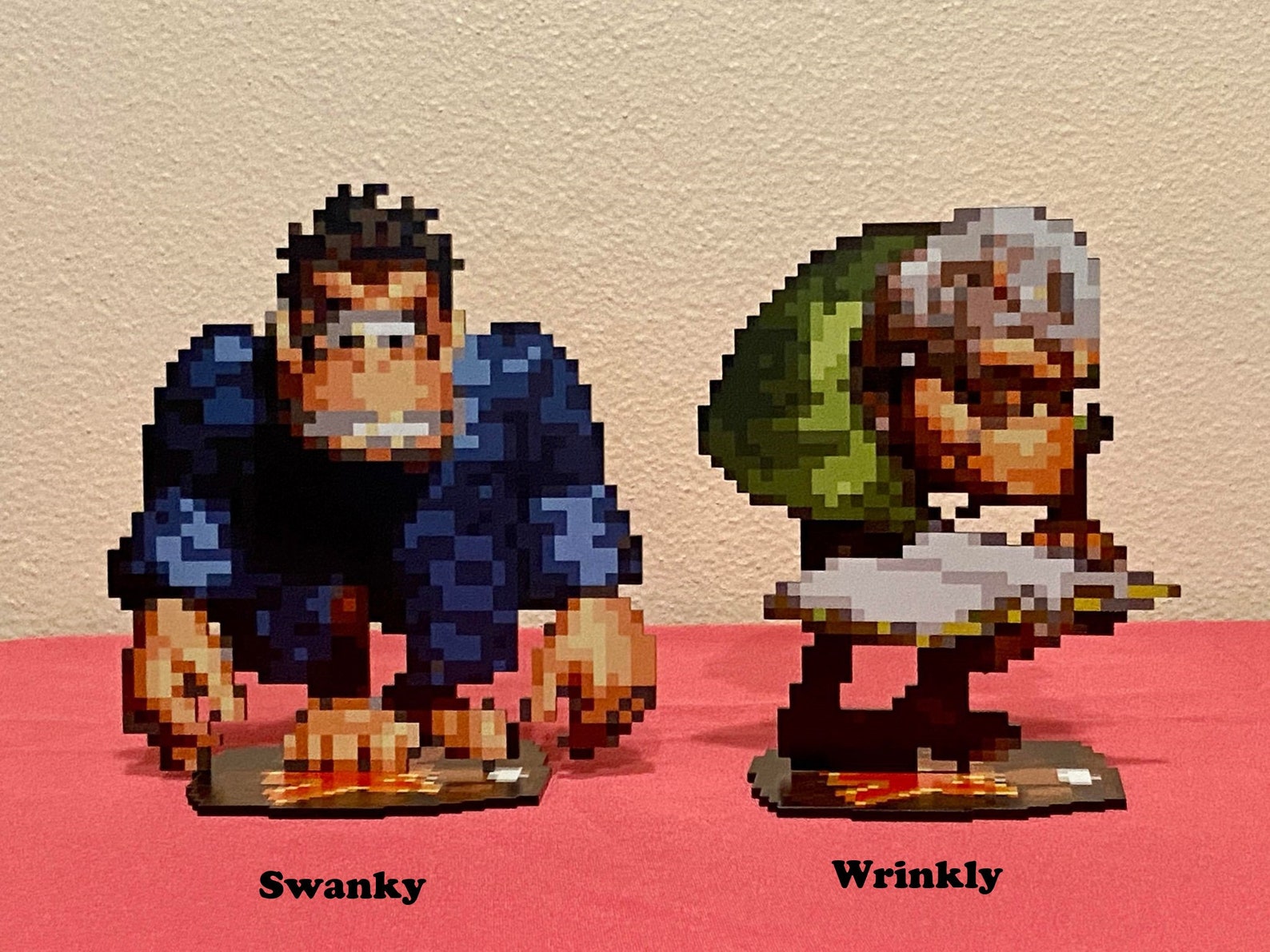 Donkey Kong Country Sprites Super Nintendo Game Inspired - Etsy