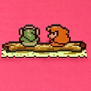 Link's Awakening - Legend of Zelda Nintendo Game Boy Inspired - Etsy