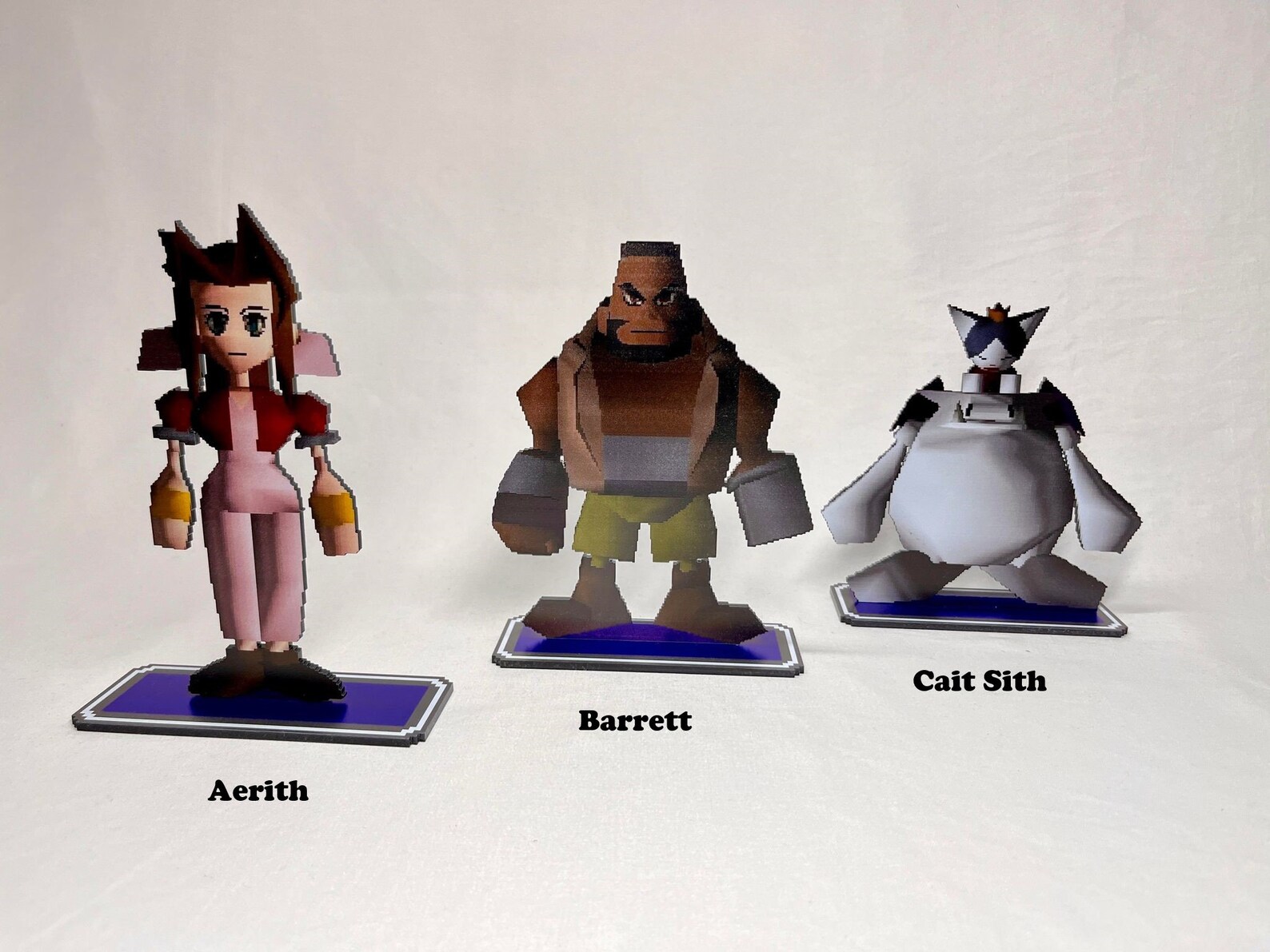 Final Fantasy 7 Sprites Playstation Video Game Inspired Art - Etsy