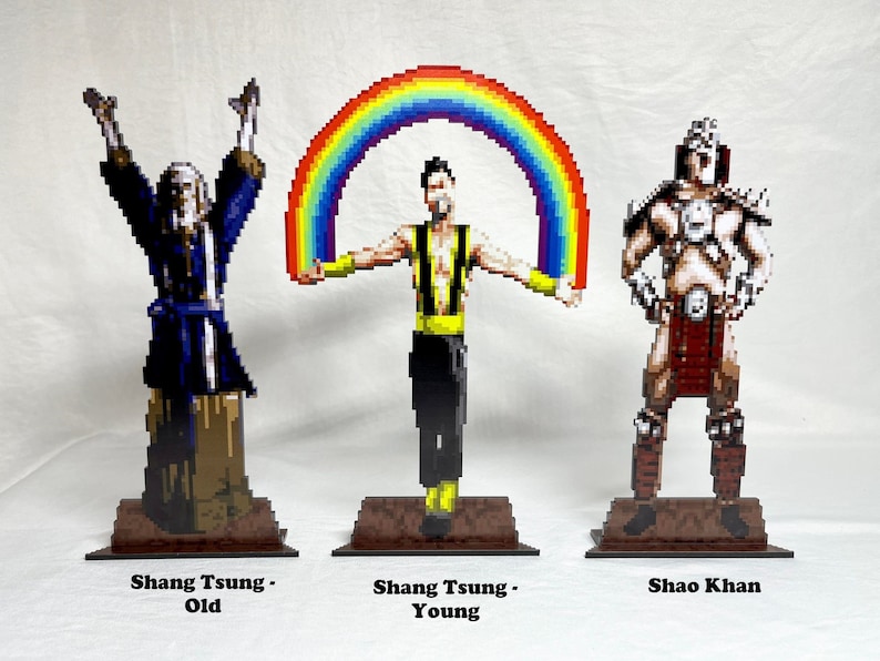 Mortal Kombat Sprites Arcade Video Game Inspired - Etsy Canada