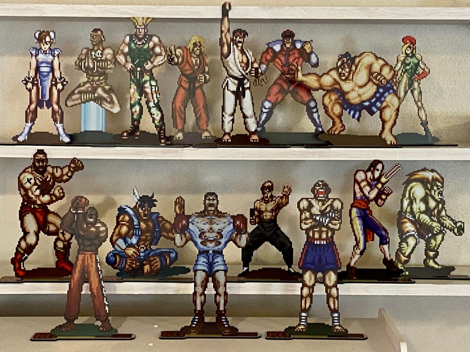 Street Fighter Sprites Nintendo Video Game Inspired - Etsy