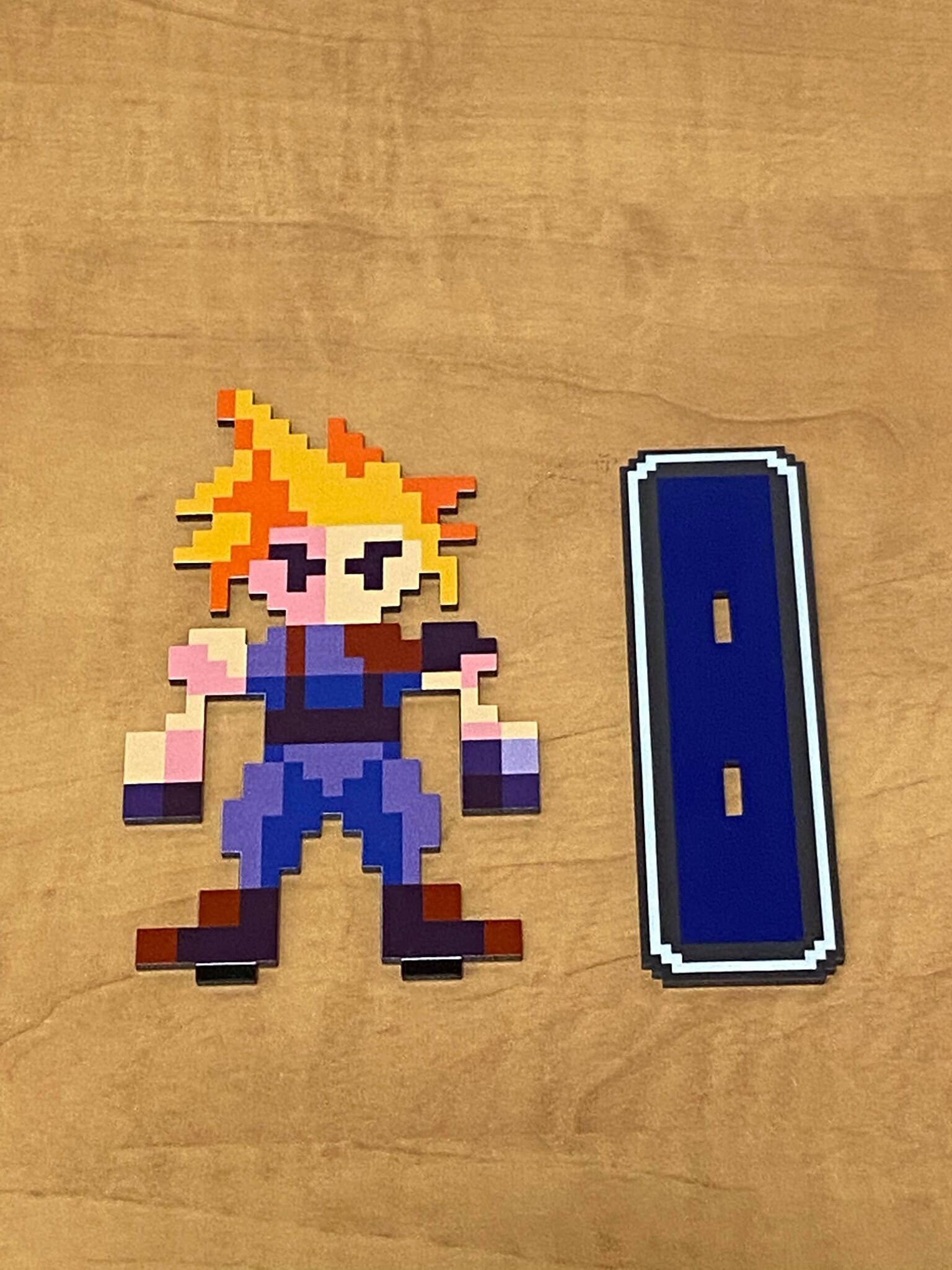 Final Fantasy 7 Sprites Playstation Video Game Inspired - Etsy