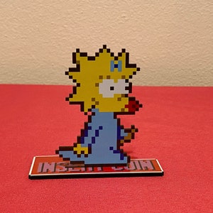 The Simpsons Arcade Sprites - Video Game Inspired - Etsy