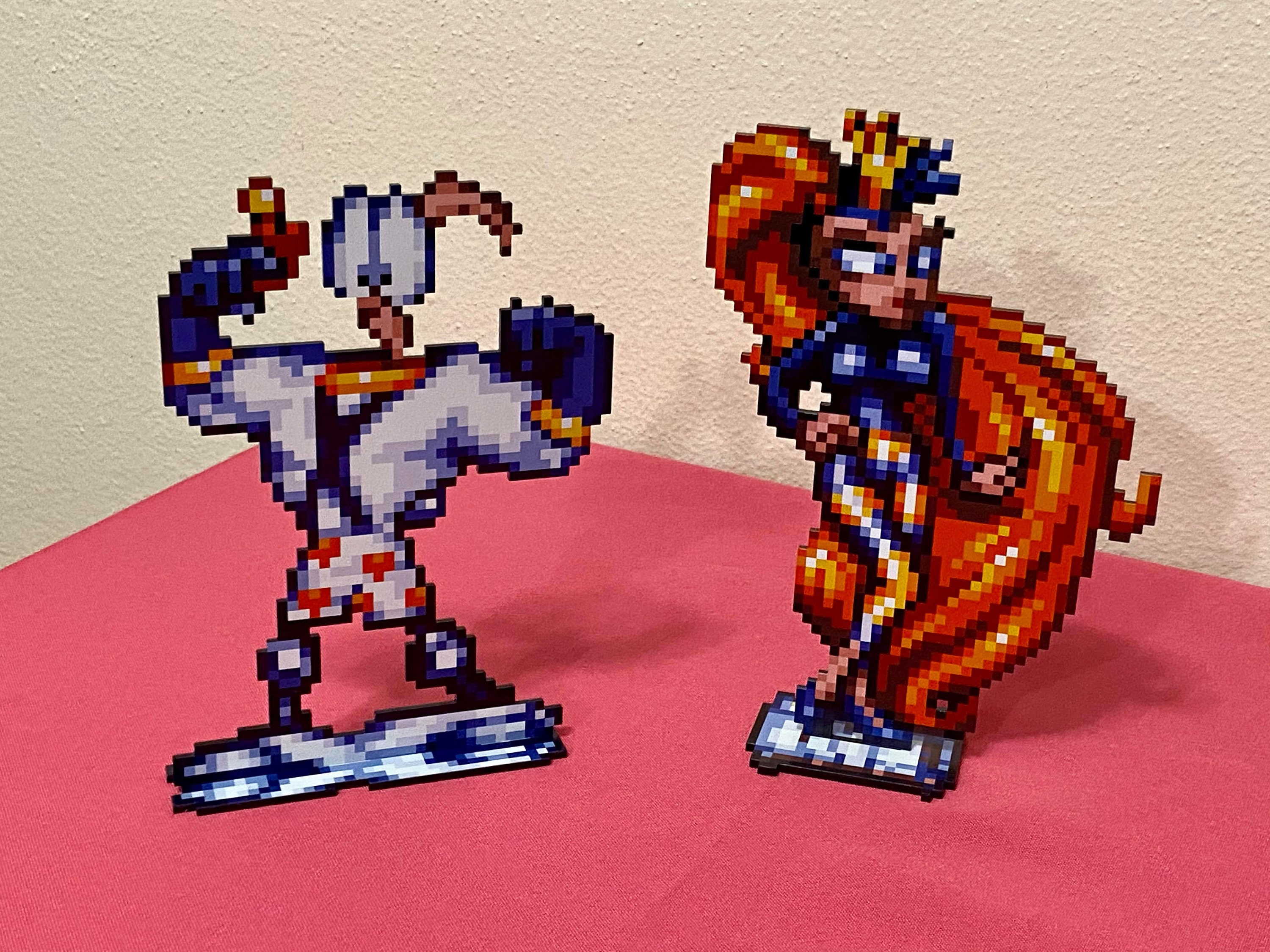 Earthworm Jim Sprites Super Nintendo Video Game Inspired Art - Etsy UK