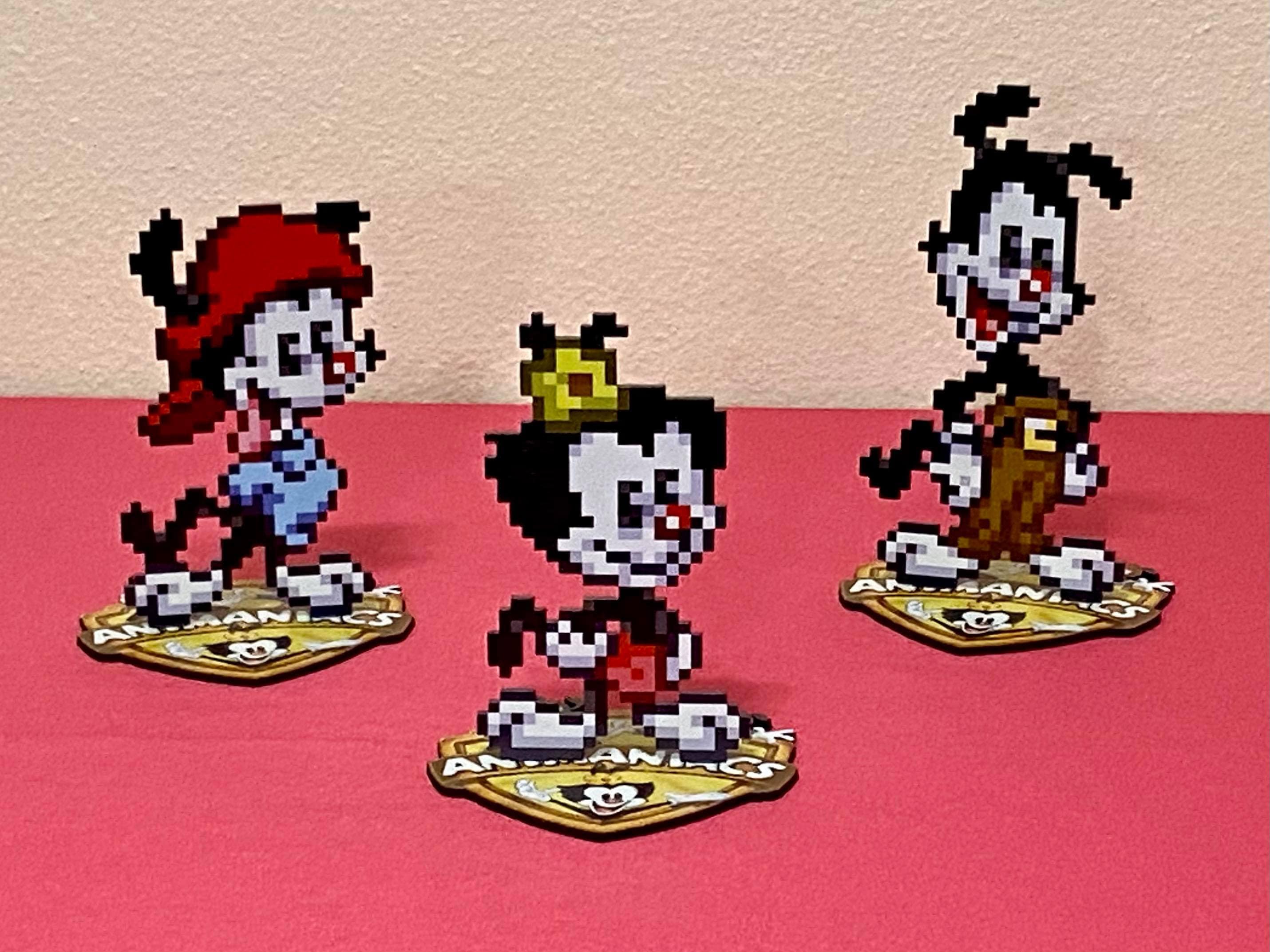 Animaniacs Super Nintendo Sprites Video Game Inspired | Etsy