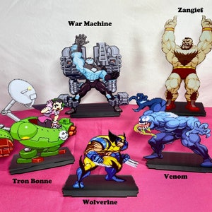 Marvel Vs Capcom 2 Sprites - Arcade Video Game Inspired - Etsy