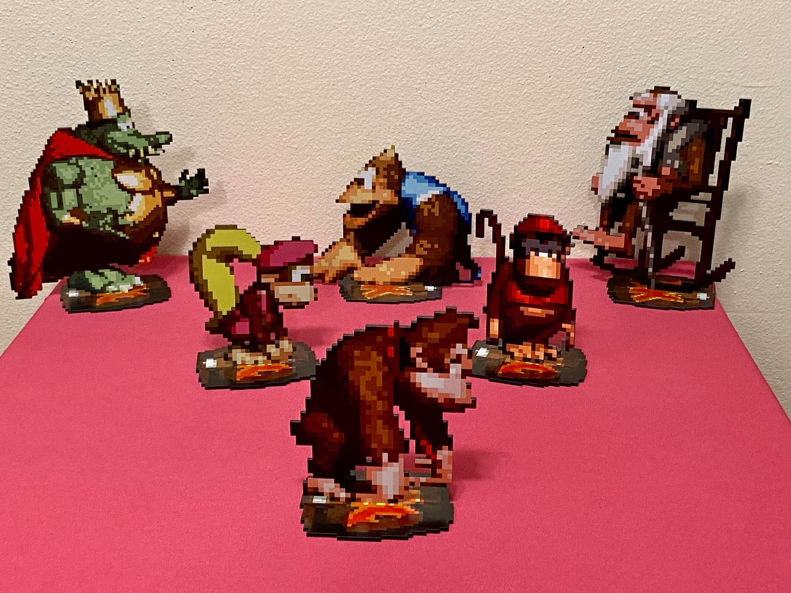 Donkey Kong Country Sprites Super Nintendo Inspired | Etsy Canada
