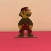 Super Mario Bros Sprite - Nintendo Video Game Inspired - Etsy