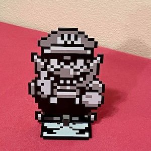 Wario Land Game Boy Video Game Inspired Sprite - Etsy