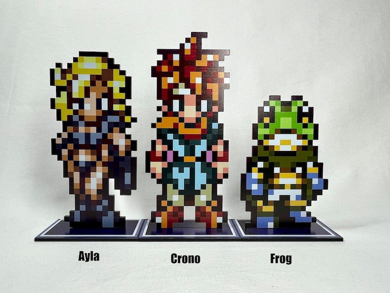 Chrono Trigger Sprites Super Nintendo Inspired - Etsy