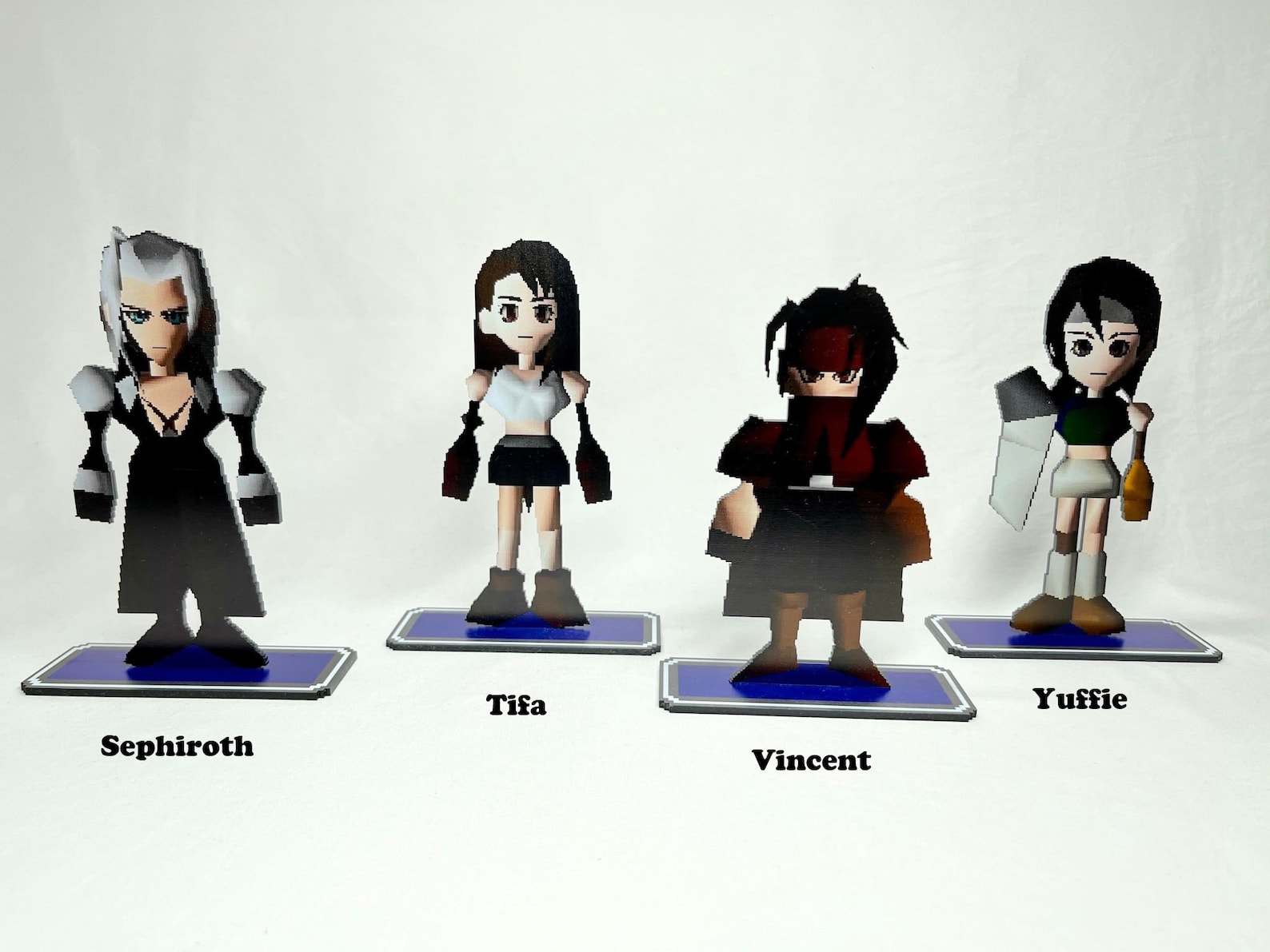 Final Fantasy 7 Sprites Playstation Video Game Inspired Art - Etsy