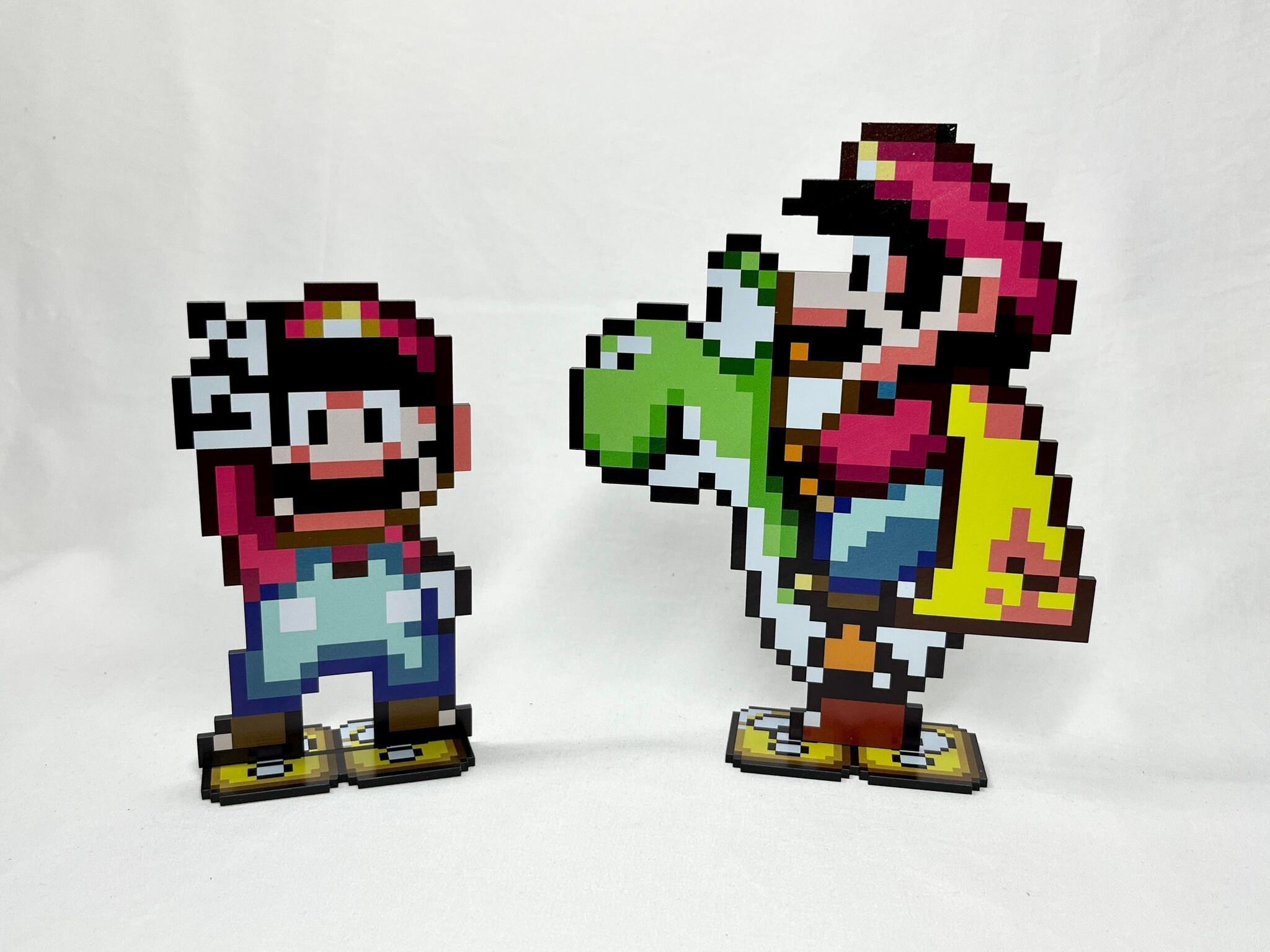 Super Mario World Sprites Super Nintendo Video Game Inspired - Etsy