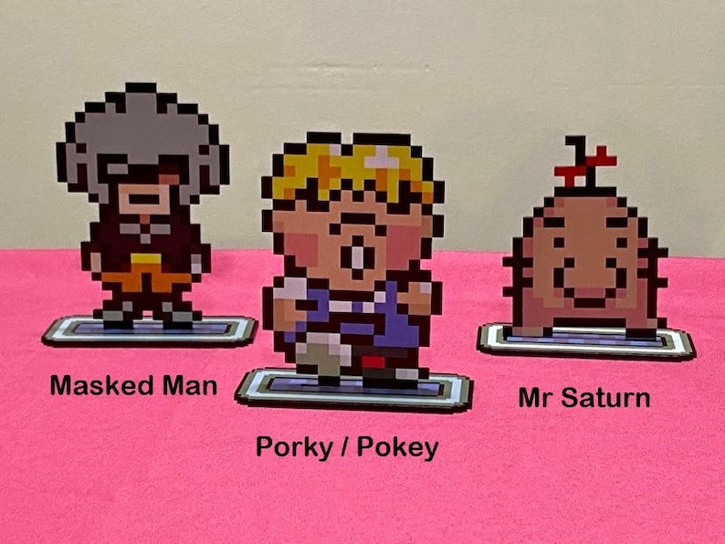 Mother 3 Sprites Game Boy Advance Video Game Inspired - Etsy