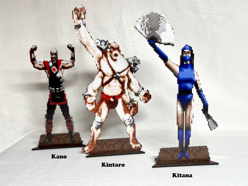 Mortal Kombat Sprites Arcade Video Game Inspired - Etsy Canada