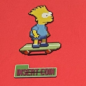 The Simpsons Arcade Sprites - Video Game Inspired - Etsy