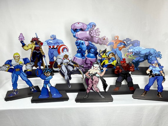 Marvel Vs Capcom 2 Sprites Arcade Video Game Inspired - Etsy