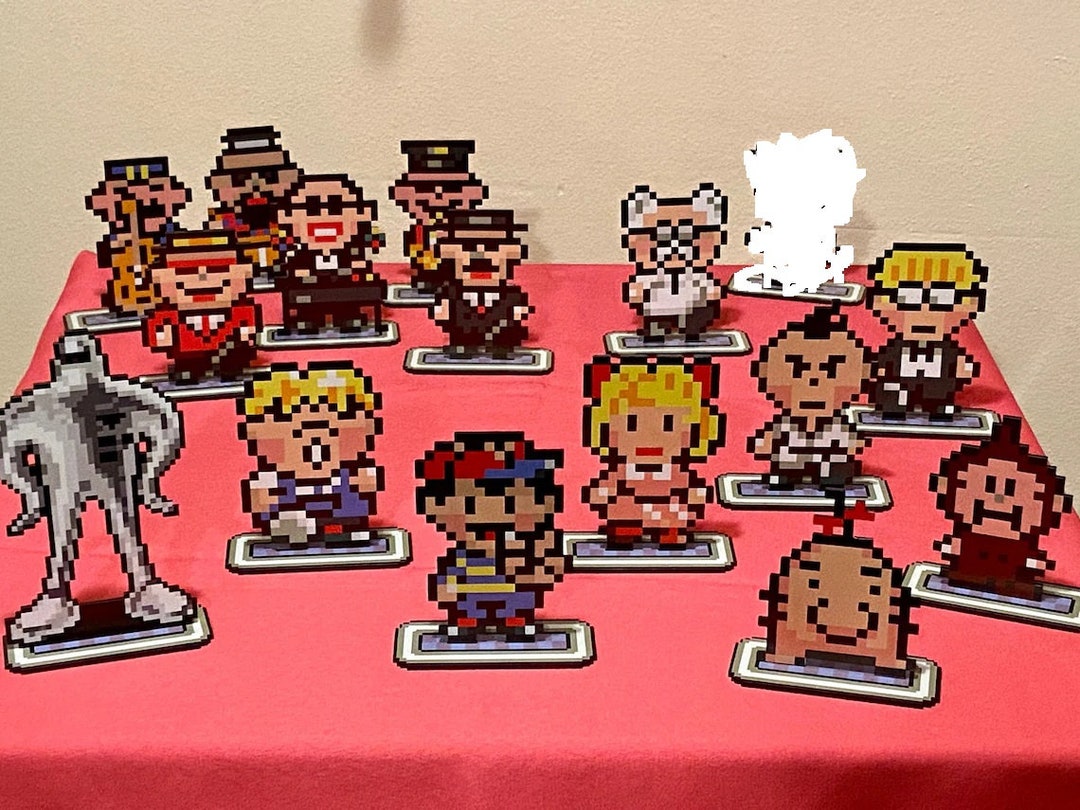 Earthbound Sprites - Super Nintendo Inspired - Etsy