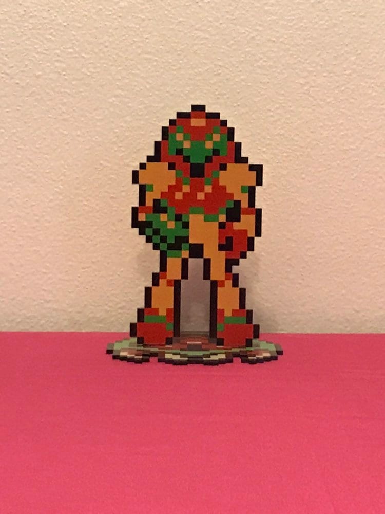 Metroid Samus Sprite Nintendo Inspired | Etsy UK