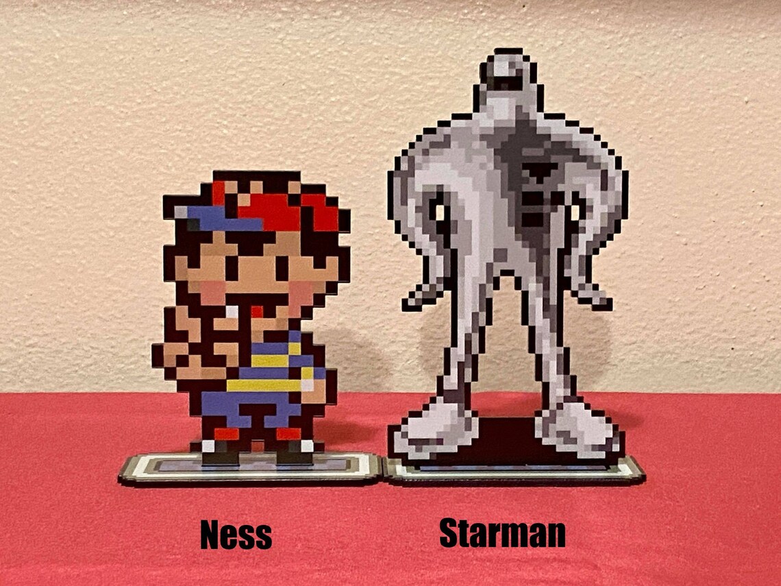 Earthbound Sprites Super Nintendo Inspired - Etsy 日本