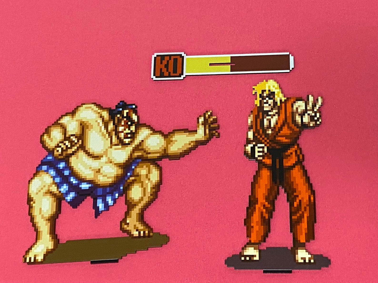 Street Fighter Sprites Nintendo Video Game Inspired | Etsy