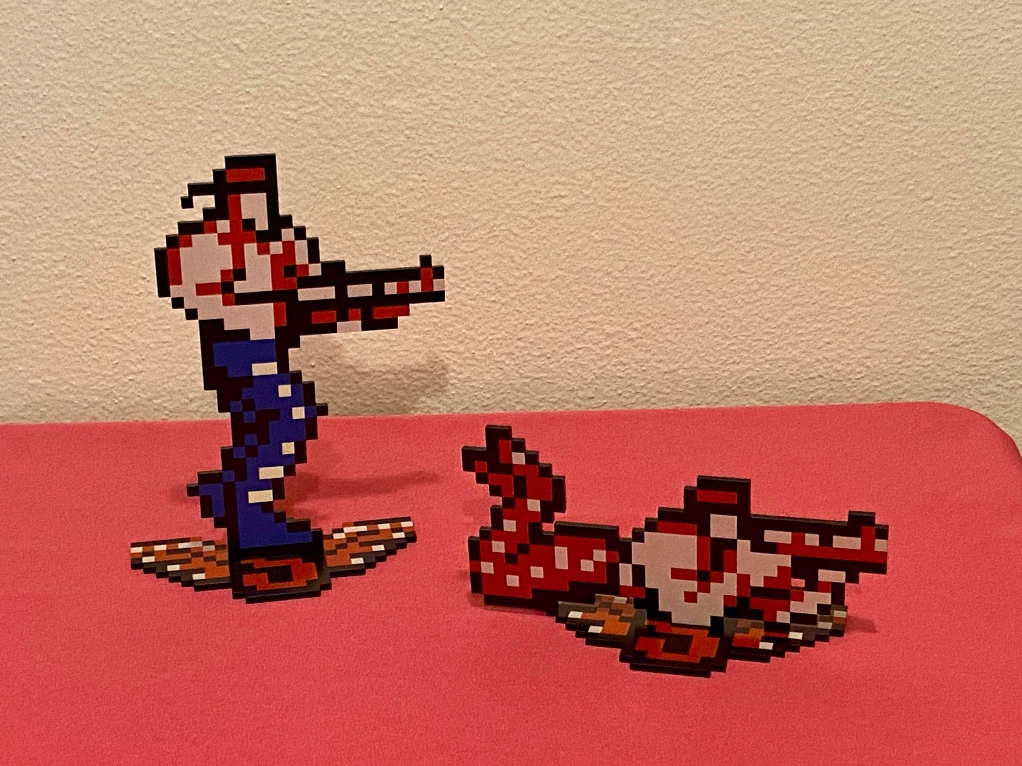 Contra Blue & Red Sprites Bill Rizer and Lance Bean | Etsy