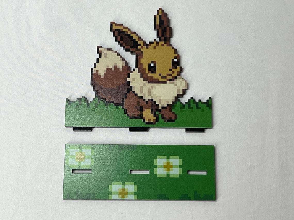 Pokemon Sprites Nintendo Video Game Inspired Pixel Art - Etsy
