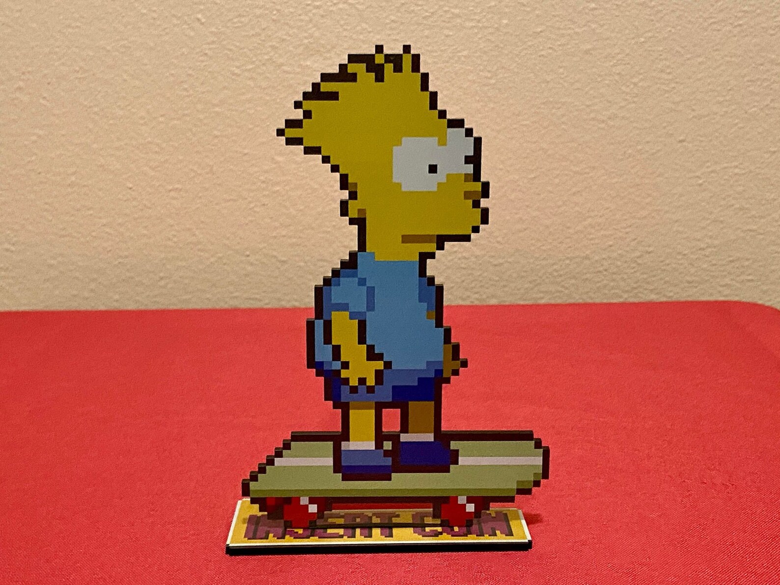 The Simpsons Arcade Sprites Video Game Inspired - Etsy