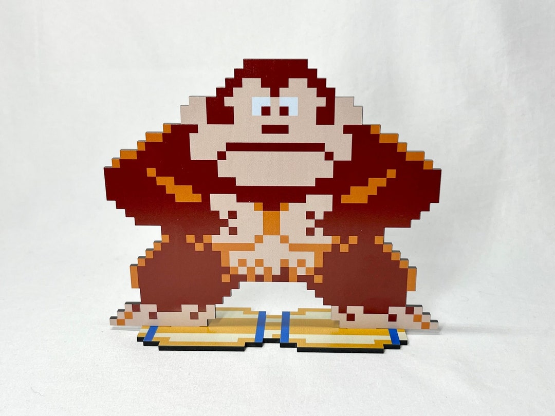 Donkey Kong Arcade Inspired Sprite Art - Etsy