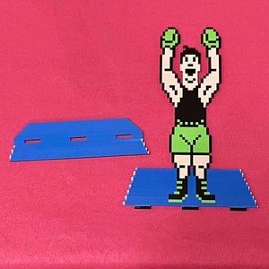 Mike Tyson's Punch-out Sprites - Nintendo Video Game Inspired - Etsy