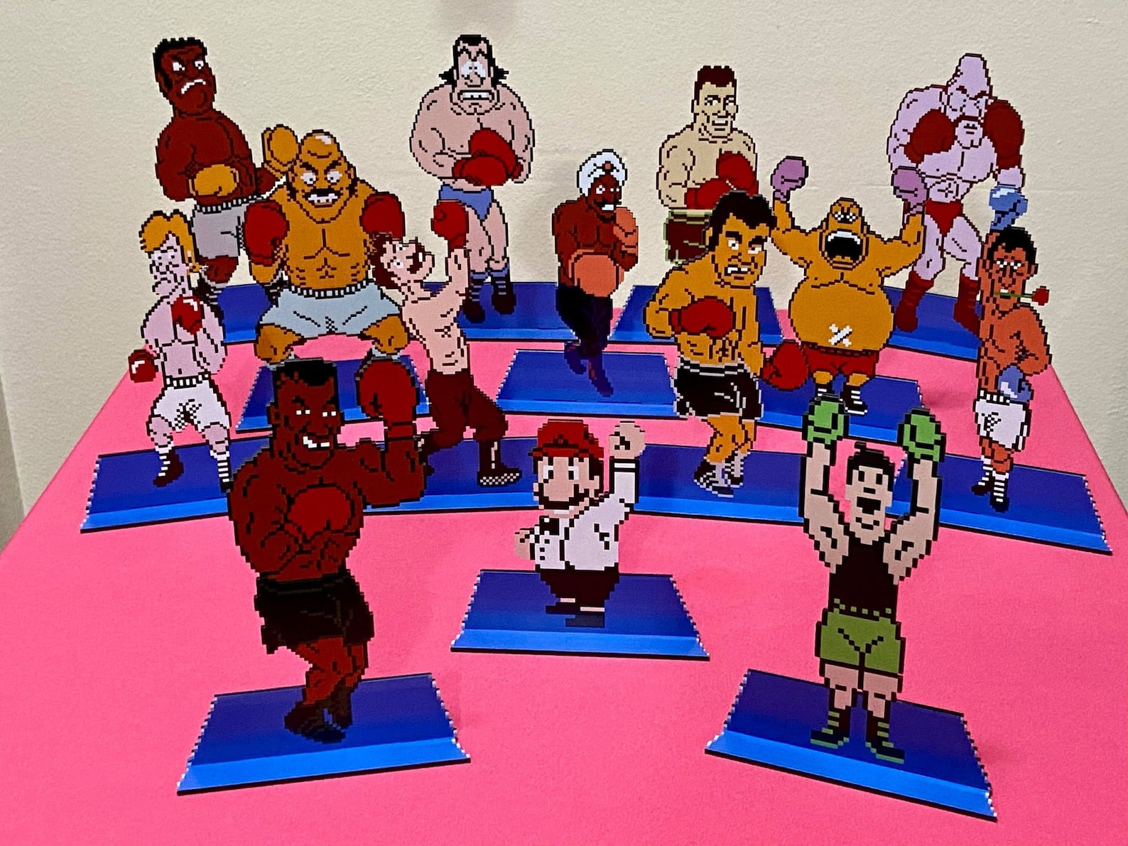 Mike Tyson's Punch-Out Sprites Nintendo Video Game | Etsy