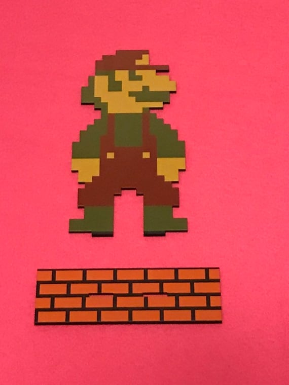 8 Bit Mario Running Sprite